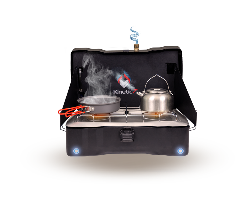 Kinetic7 Portable Stove - CO2 FREE Zero Emissions Cooking | Achieving ...